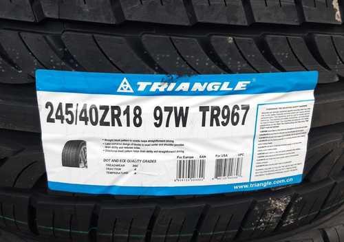 Летние шины 245/40 R18 Triangle TR967(by Goodyear)