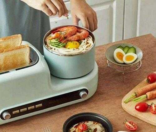 Bear Appliance хлебопечка тостер сковорода