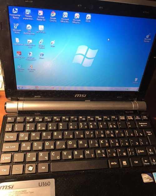 MSI Netbook U160