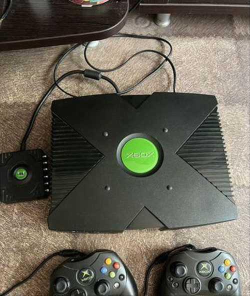Xbox original 160 gb прошитая 40 игр