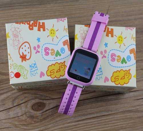 Детские часы Smart Baby Watch Q750 розовые