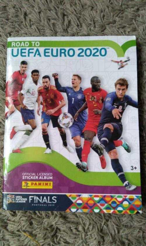 Наклейки panini road to euro 2020