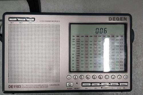 Радиоприемник Degen DE-1103PLL