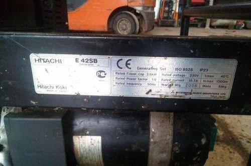 Бензиновый генератор Hitachi E 42 SB