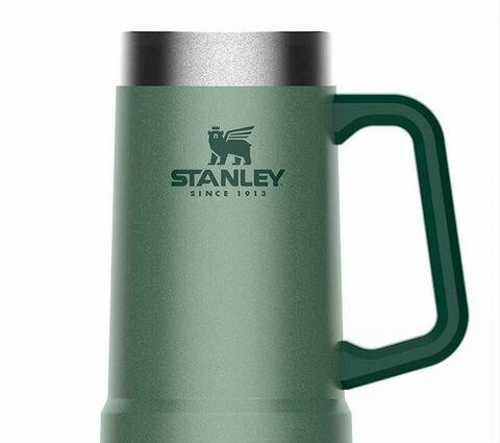 Термокружка Stanley Adventure 0.7L Vacuum Stein Hammertone Green