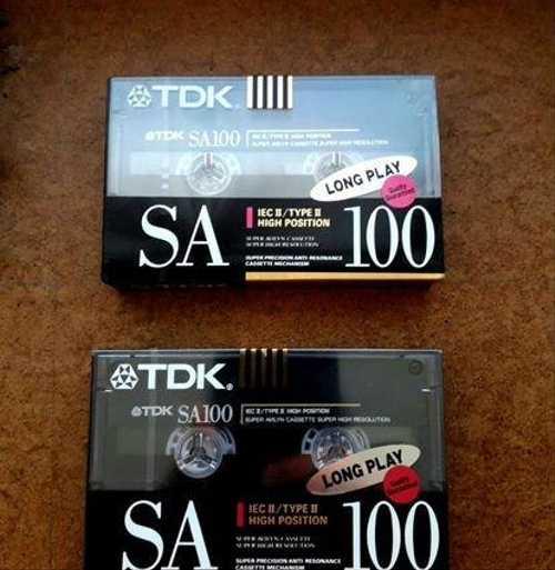 Аудиокассета TDK SA-100