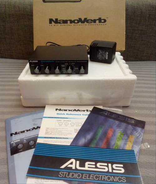 Процессор эффектов NanoVerb. Alesis