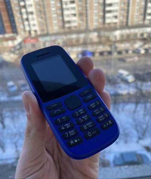 Nokia 105 blue рст хорошее состояние