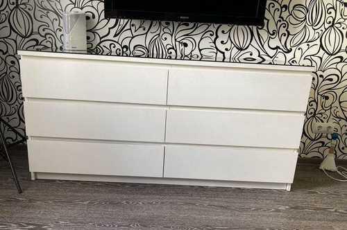 Комод IKEA белый лексвик