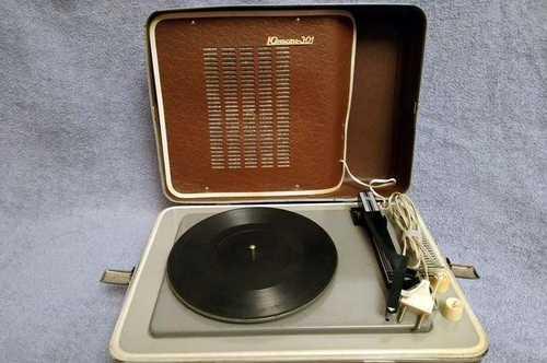 Электрофон проигрыватель Юность-301 1977 г