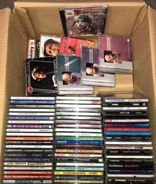 Коллекция cd дисков 70 шт