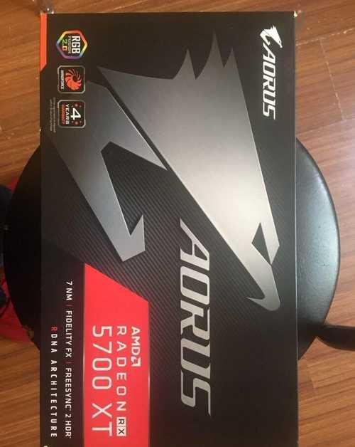 Коробка для видеокарты radeon rx 5700 xt aorus