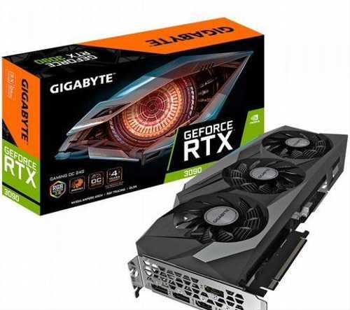 Видеокарта Gigabyte RTX3090 gaming OC 24GB gddr6X