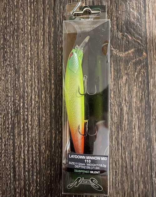 Воблер Mories Laydown Minnow Mid 110