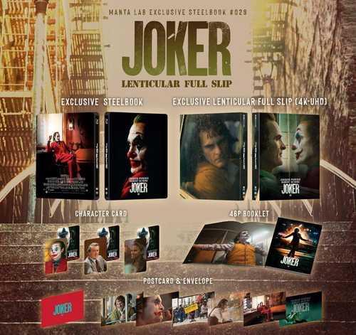 Joker Джокер Blu-Ray Steelbook 4k