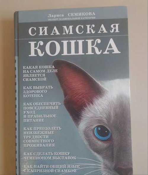 Л.Семикова. Сиамская кошка