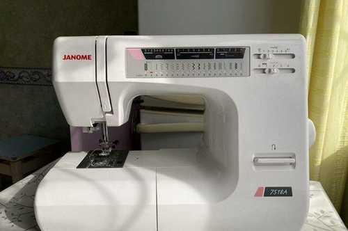 Швейная машина janome 7518А
