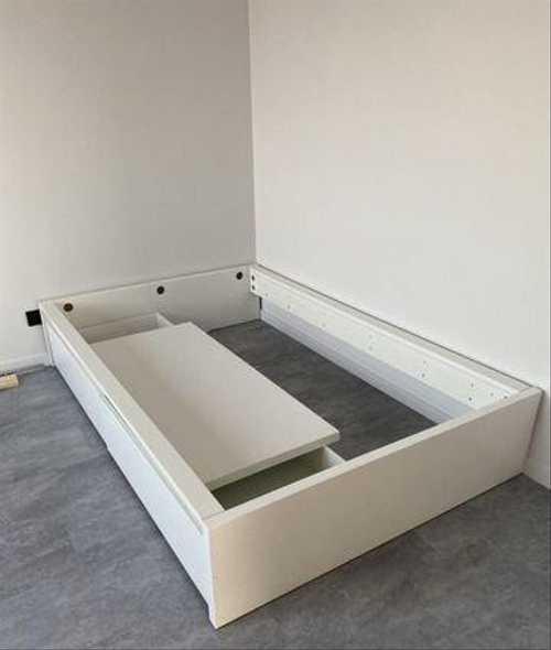 Кровать Икея с 2 ящиками