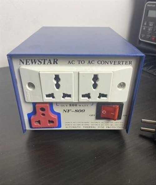 Трансформатор 220/110 newstar NF-800