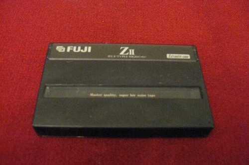 Аудиокассета "Fuji ZII double coating" хром
