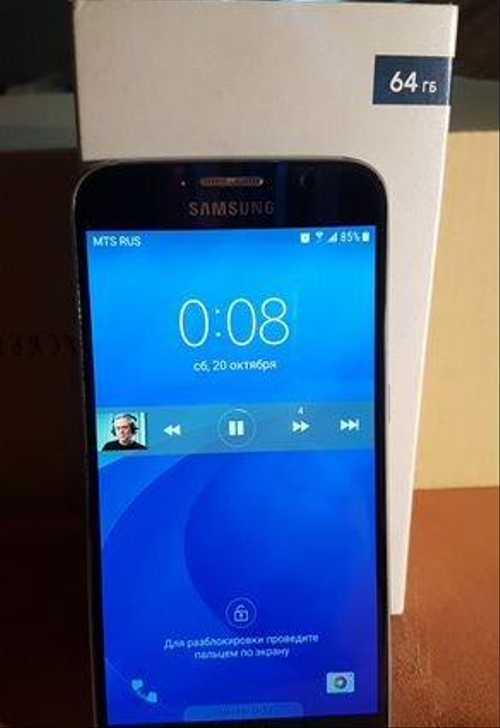 SAMSUNG Galaxy S6 64Gb Black (SM-G920F)