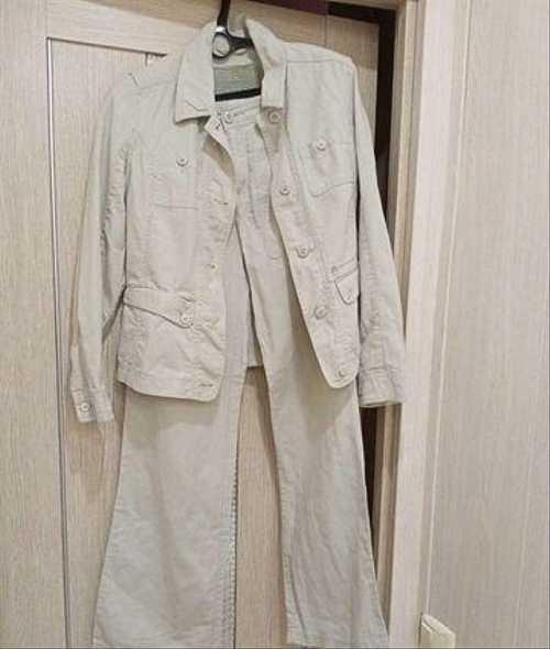 Костюм брючный, льняной