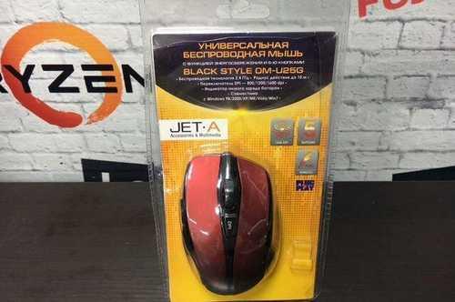 Беспроводная мышь Jet.A OM-U25G Red USB