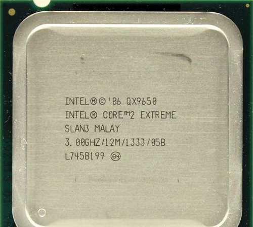 Процессор QuadCore Intel Core 2 Extreme QX9650