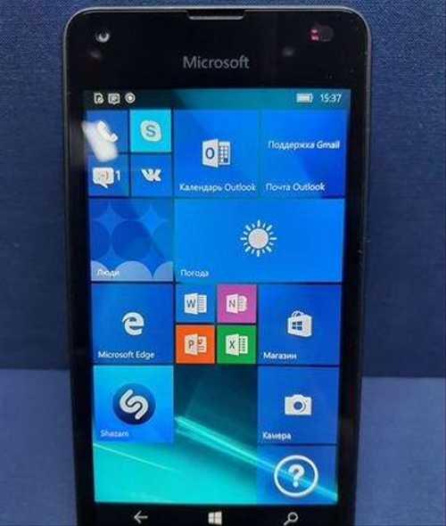 Смартфон Microsoft Lumia 550 Black (RM1127)