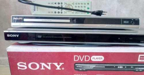 DVD плеер sony и philips