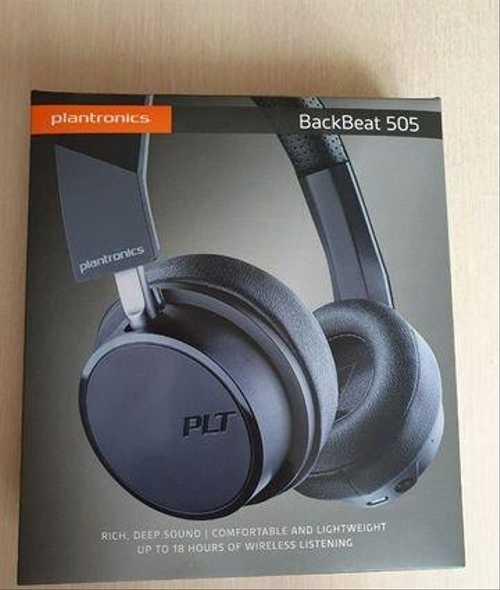 Беспроводные наушники plantronics backbeat 505