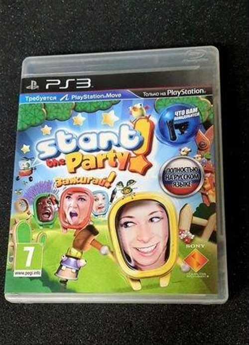 Start the Party игра для PS3 kinect