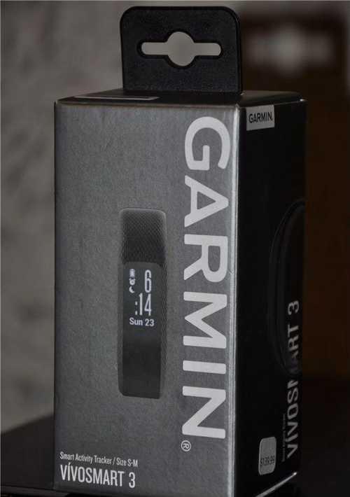 Garmin VivoSmart 3 Black - Small / Medium (новый)