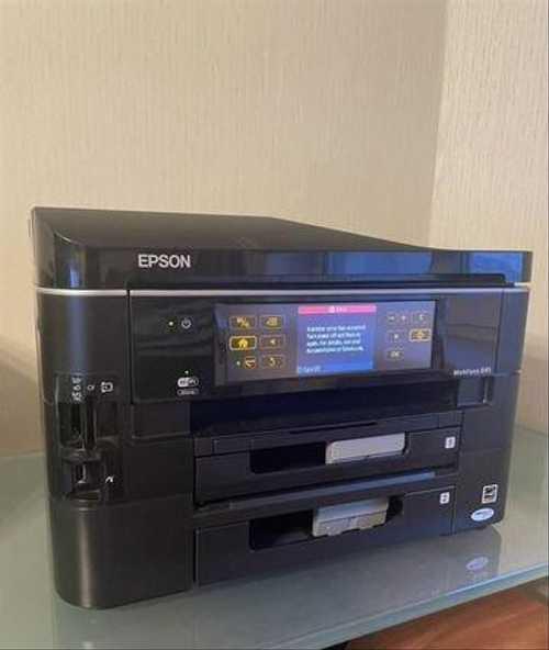Мфу принтер epson workforce 845