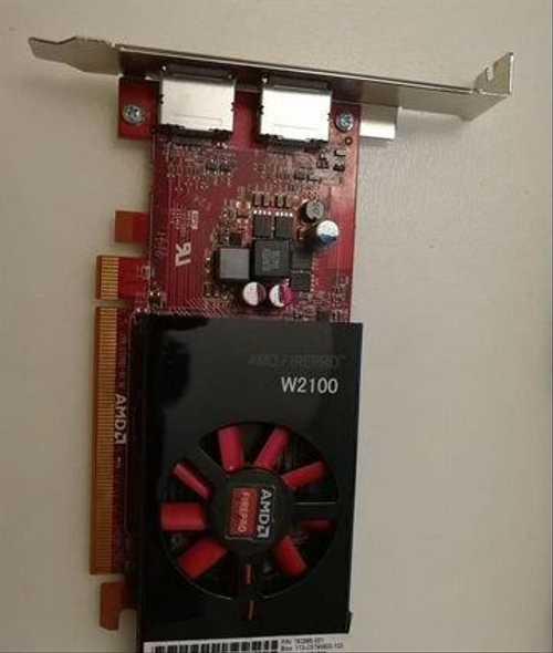 Видеокарта AMD FirePro W2100 2GB