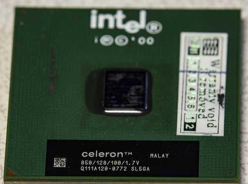 Intel Cereron 850/128/100/1.7V