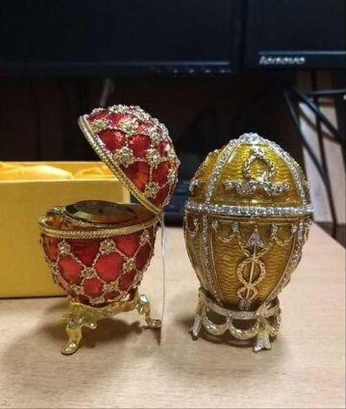 Шкатулка для украшение яйцо