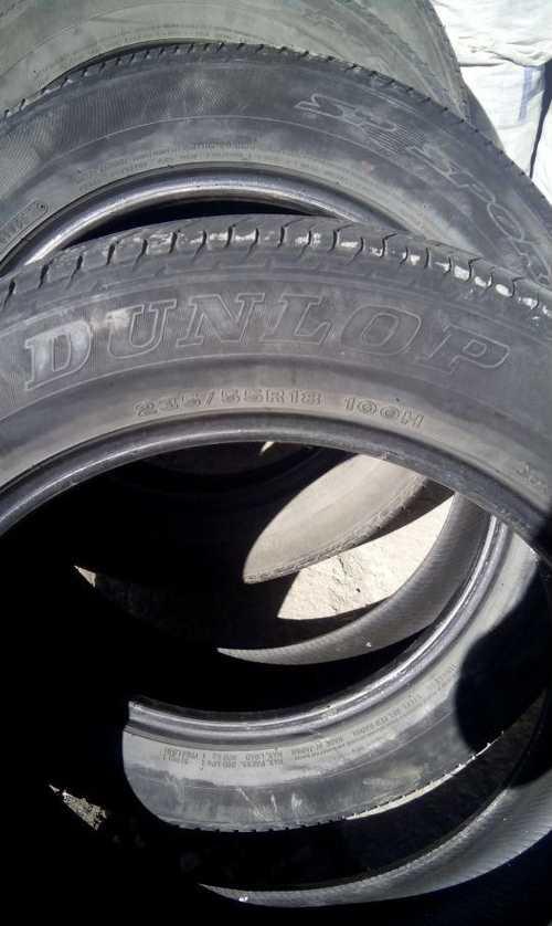 Dunlop sport r18. Данлоп спорт 235 55 r18 филер.