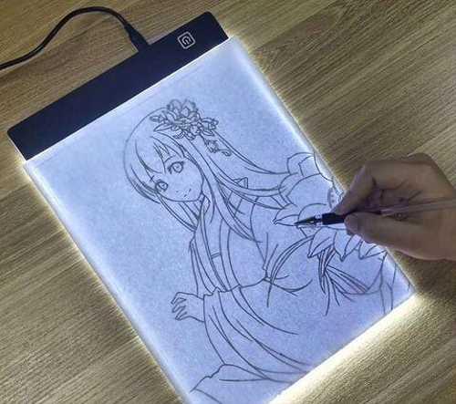 Новый светодиодный планшет для рисования световая