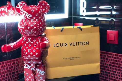 Bearbrick louis vuitton x supreme