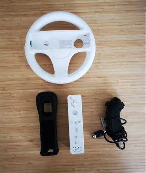 Геймпад Wii Remote + руль