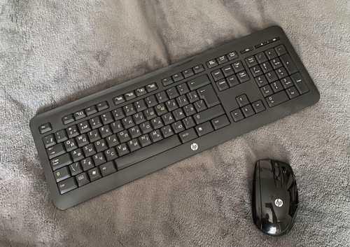 Беспроводная мышь и клавиатура HP