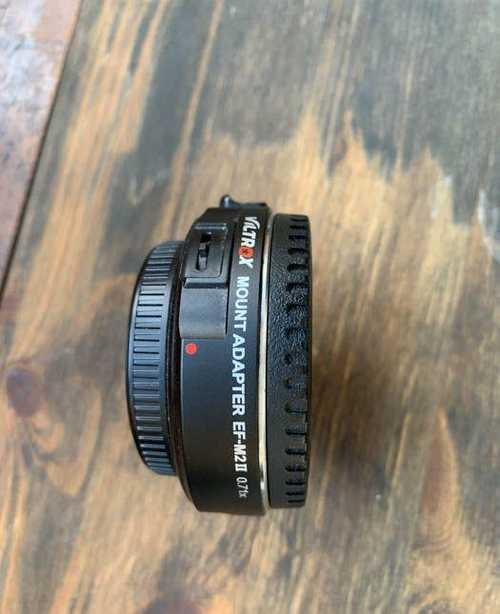 Viltrox mount adapter EF-M2 II 0,7x Speed Booster