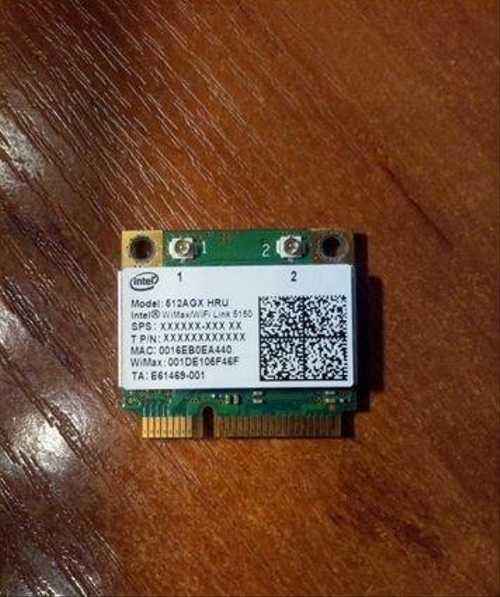 Ноутбучный модуль Intel Wifi-WiMax 512AGX HRU