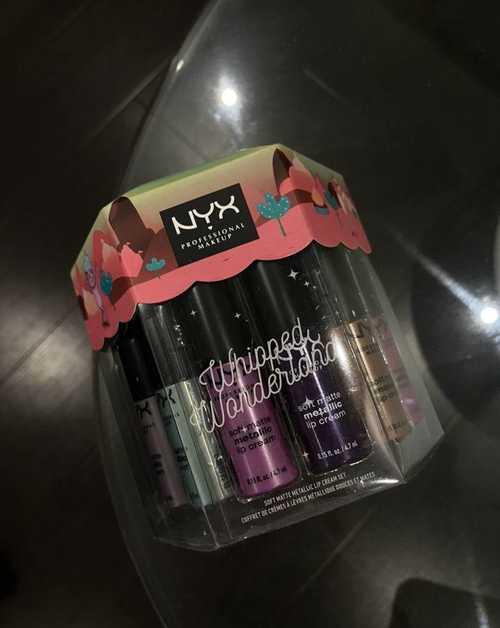 Набор Металлических помад NYX