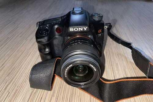 Зеркальный фотоаппарат sony a77