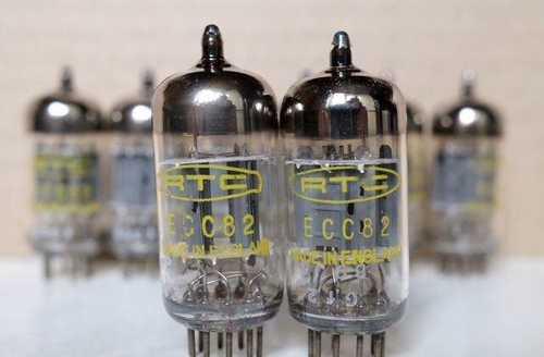 ECC82 12AU7 12AU7A Mullard Miniwatt NOS NIB