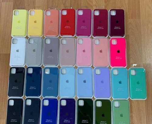 Чехлы Silicon Case на iPhone