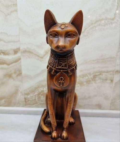 Фигурка Кошка, Египет. выс. 30 см., шир. 15 см
