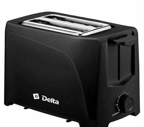 Тостер Тостер delta DL-6900 черный: 700 Вт.6- пози